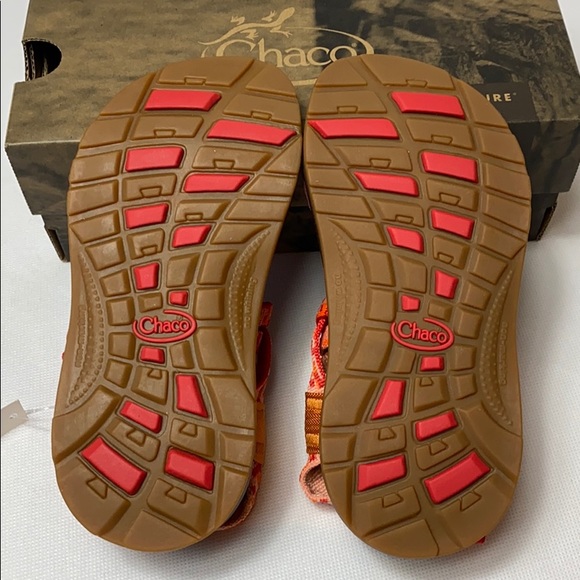 Chaco | Shoes | Chaco Girls Zx Ecotread Helix Peach Orange | Poshmark